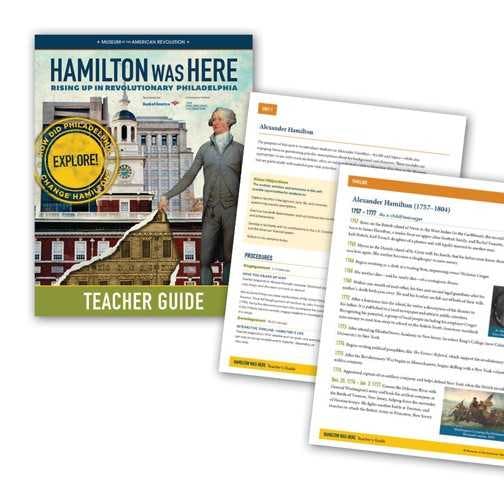 Teacher Resource Guides - Museum of the American Revolution
