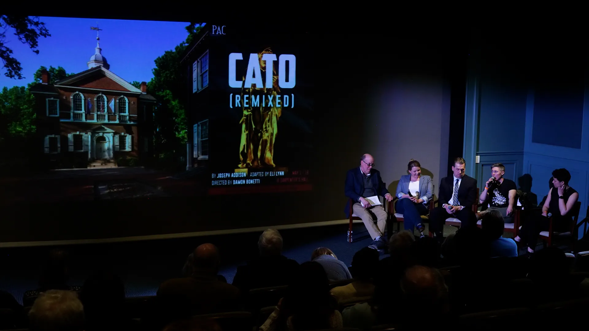 Curtains Up on "Cato" with Carpenters' Hall - Museum of the American ...