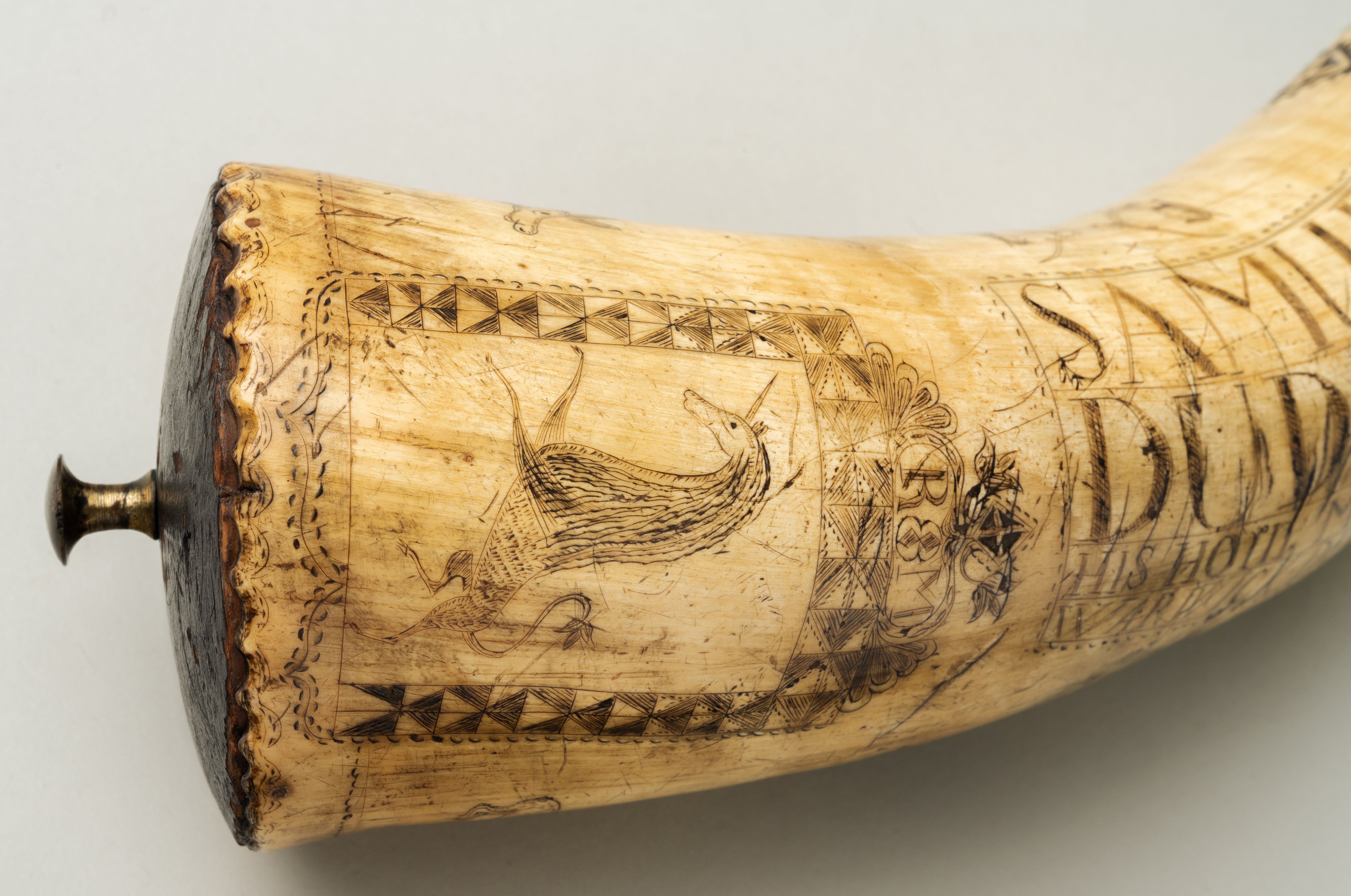 Samuel Dudley's Powder Horn | Timeline of the American Revolution