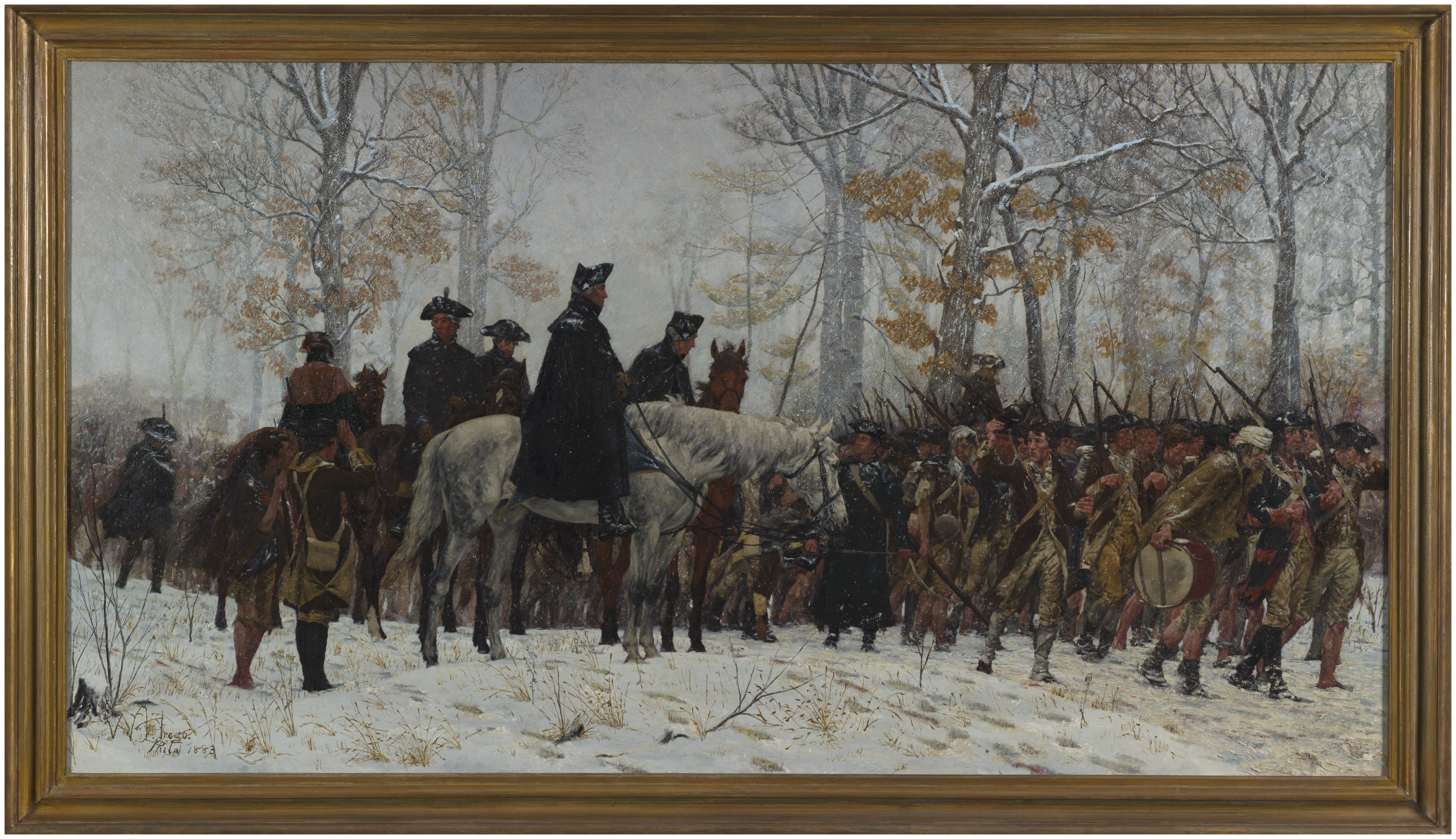 The March to Valley Forge, December 16, 1777 | Timeline of the American ...