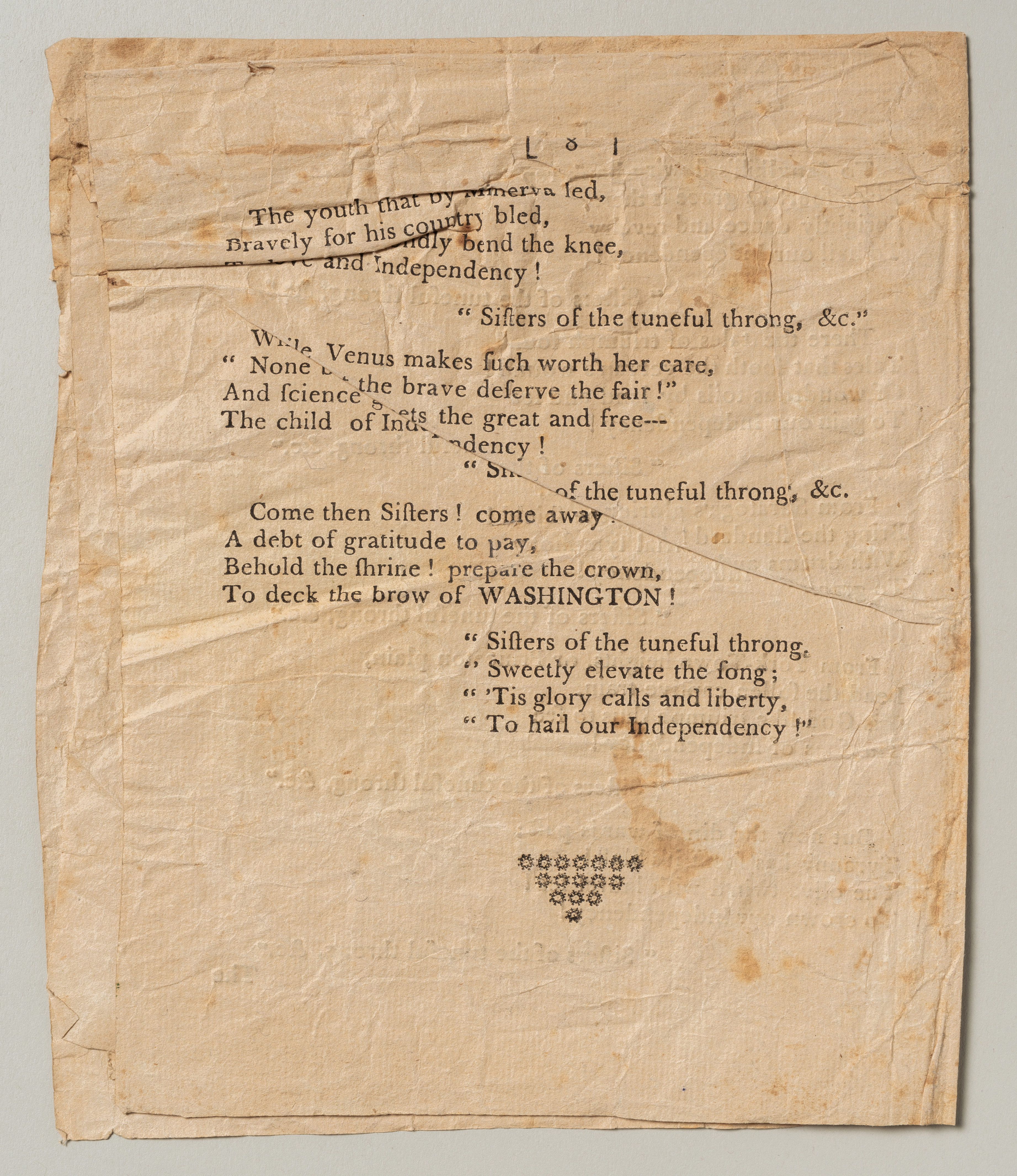 Philadelphia Theater Program | Timeline of the American Revolution