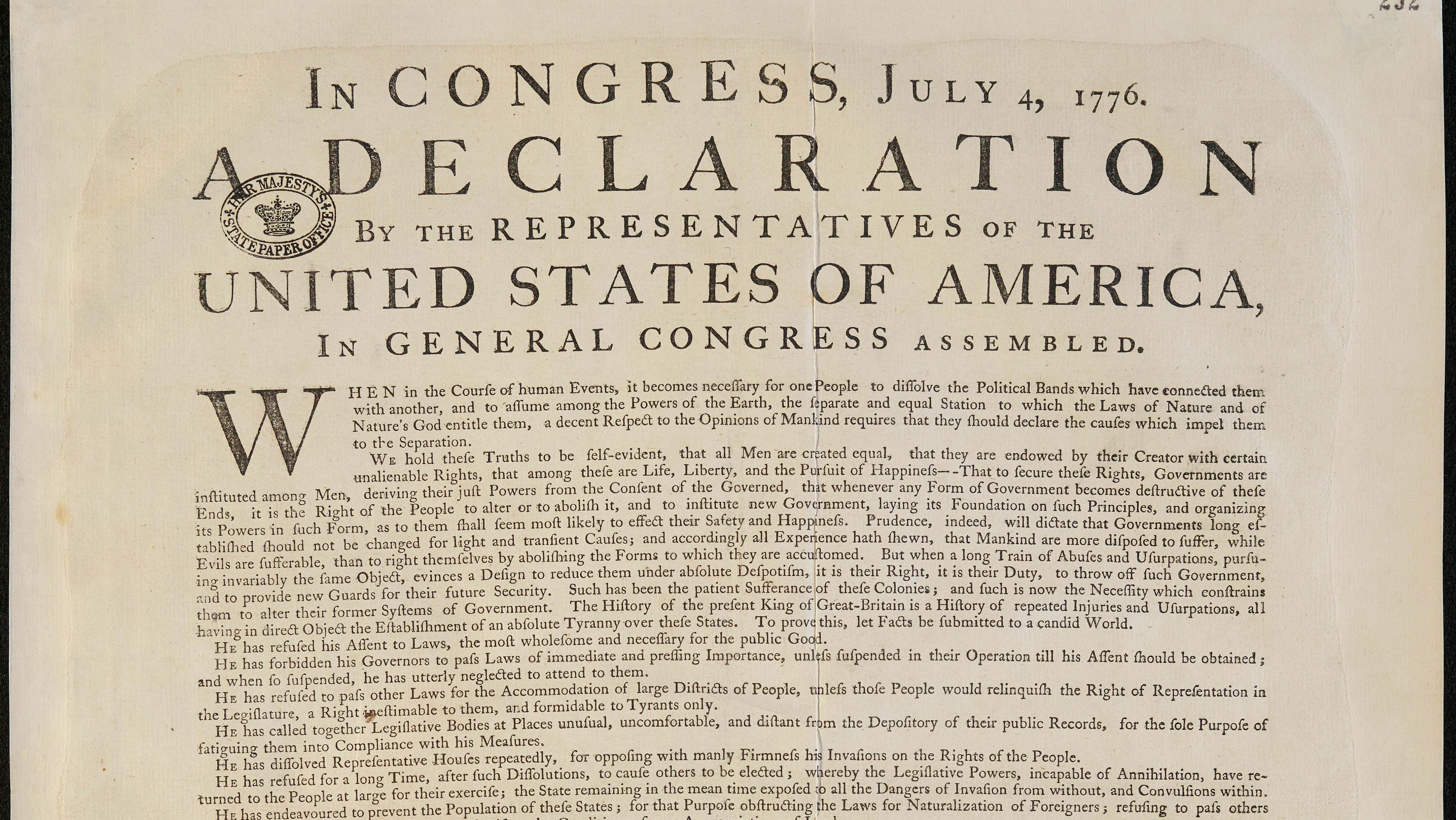 The Declaration's Journey Timeline - Museum of the American Revolution