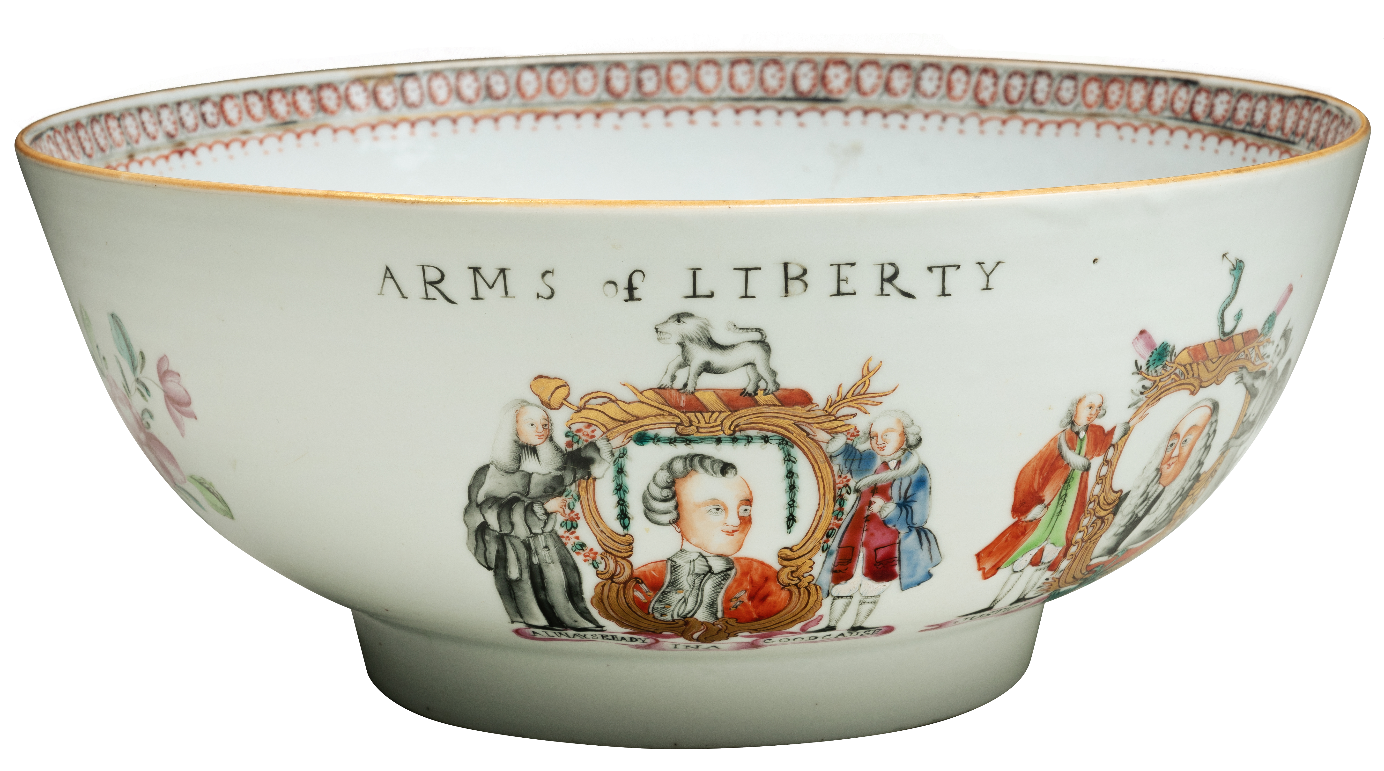 Arms of Liberty Punch Bowl | Timeline of the American Revolution