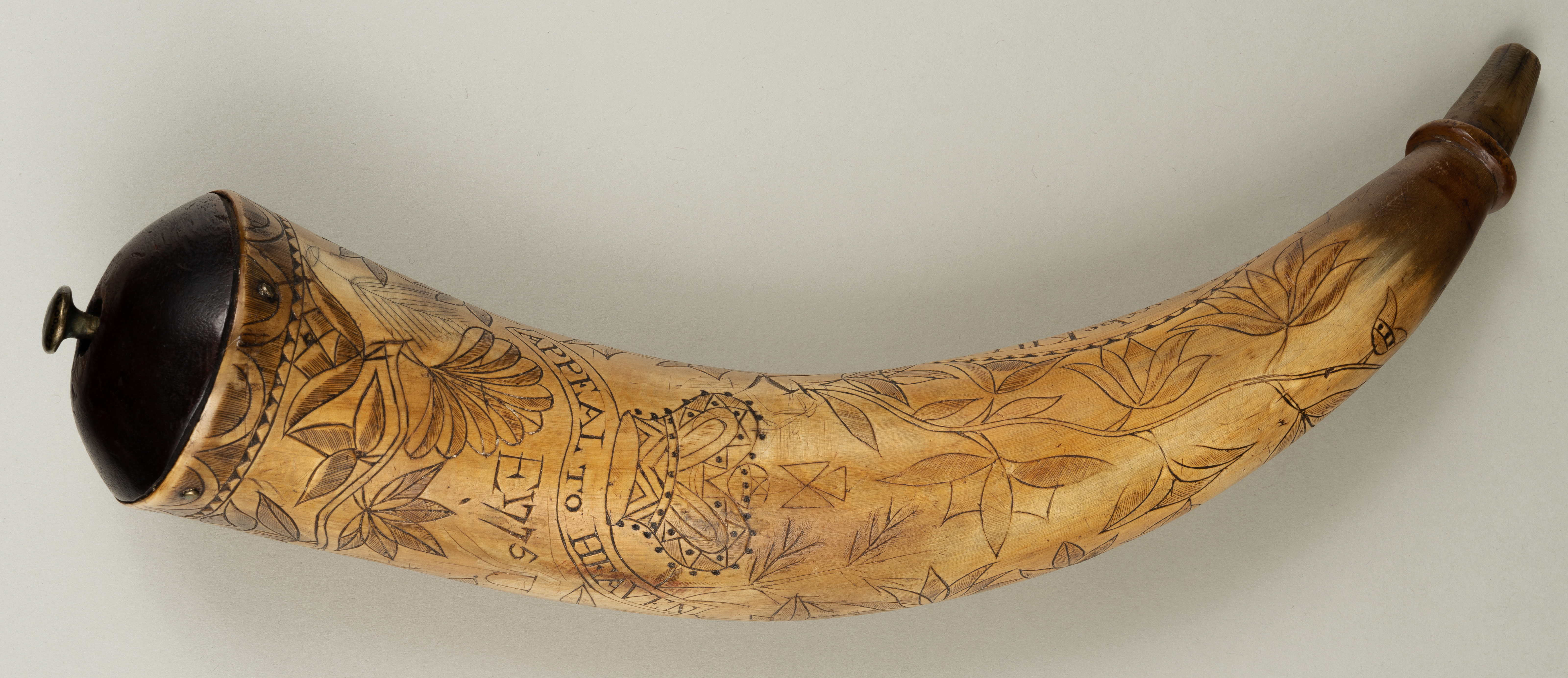 William Waller's Powder Horn | Timeline of the American Revolution