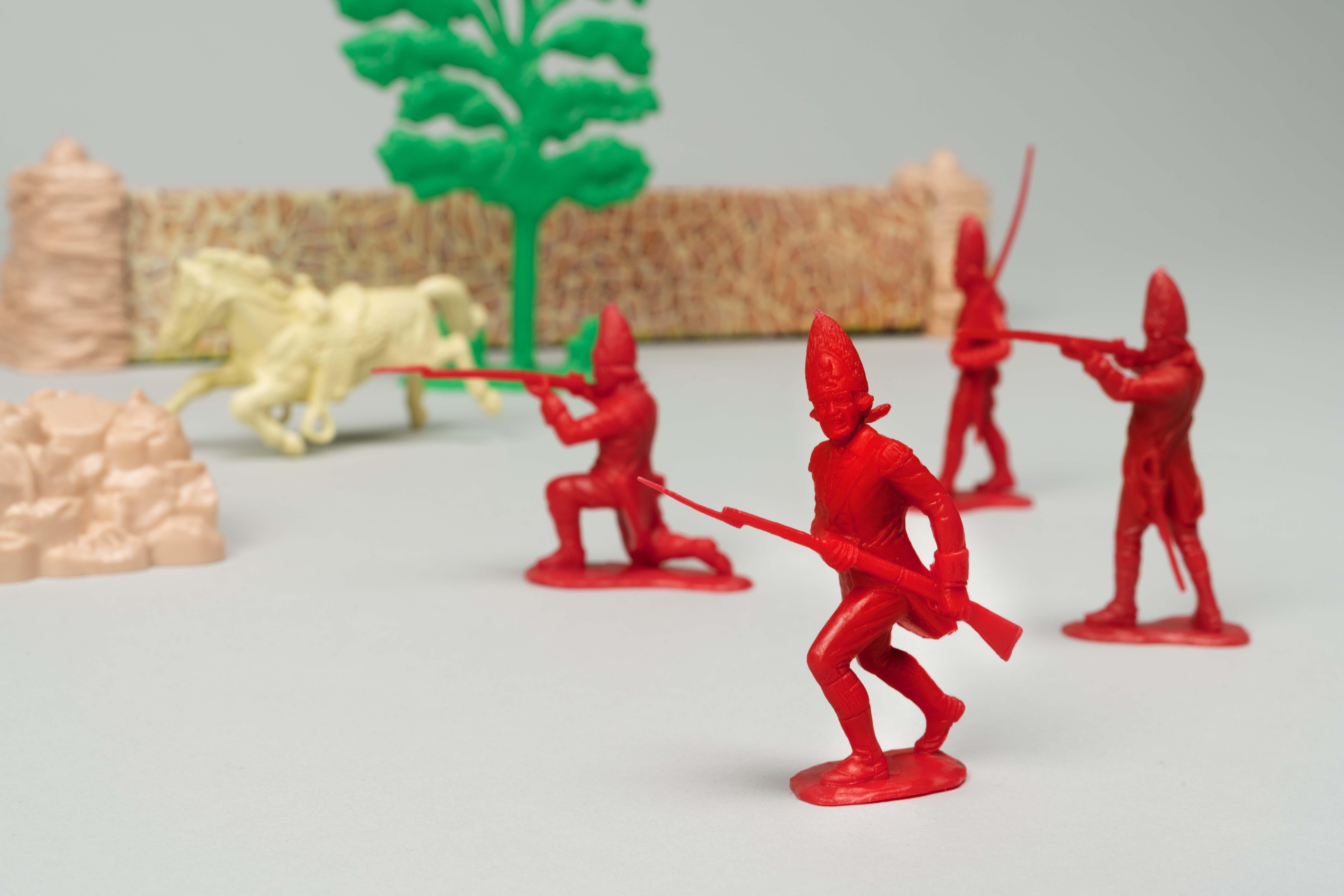 Marx revolutionary war playset store