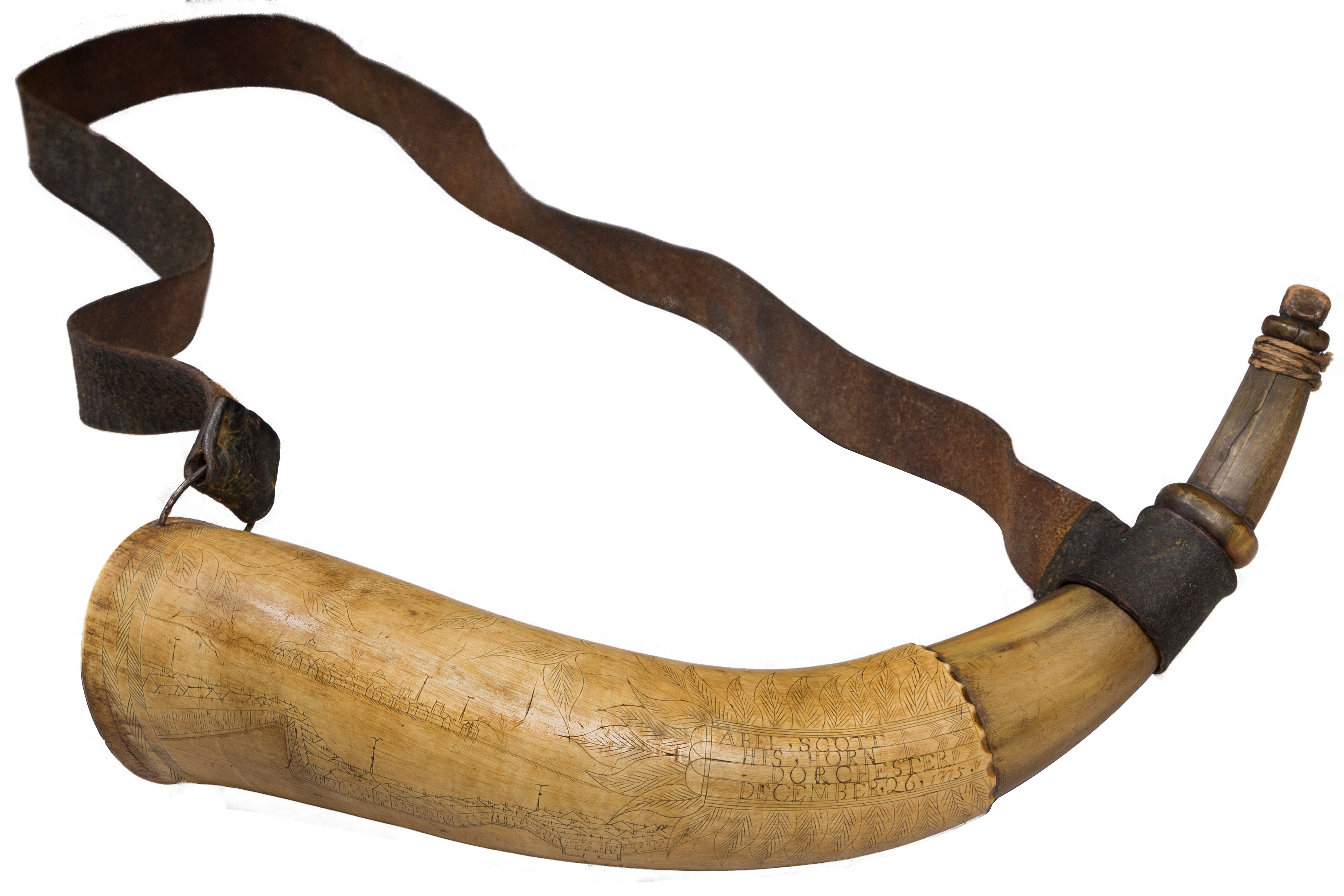 Abel Scott's Powder Horn | Timeline of the American Revolution
