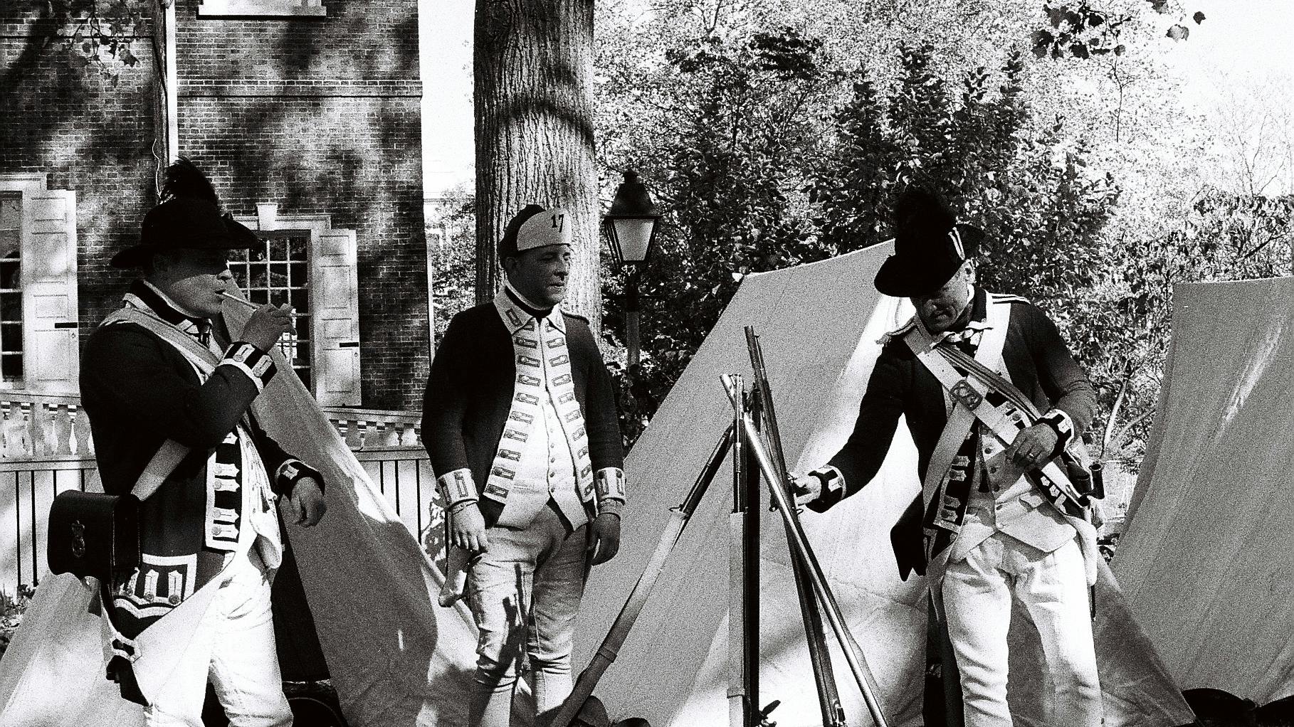 Behind the Scenes with Occupied Philadelphia's Living History ...