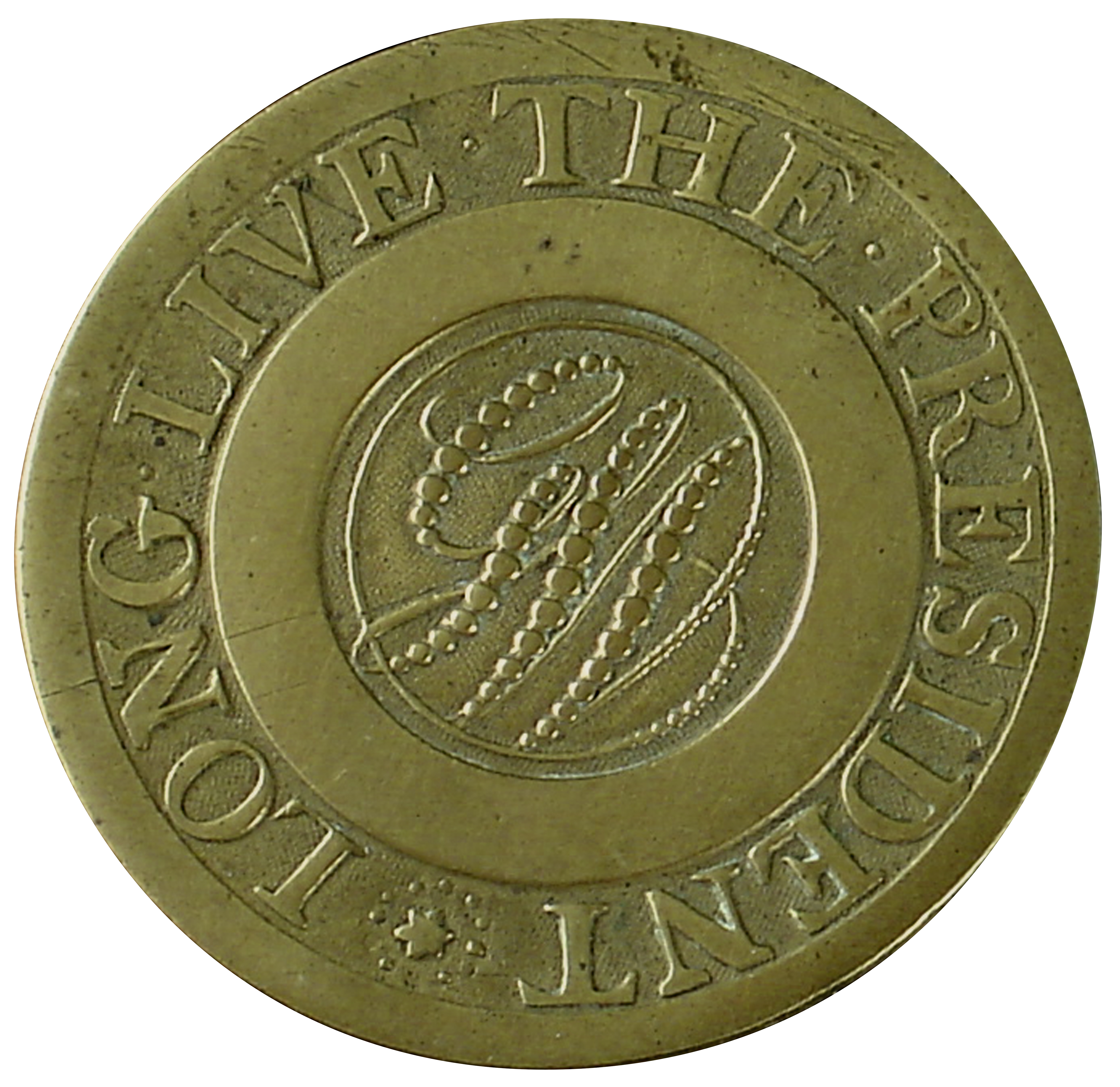 Inaugural Button | Timeline of the American Revolution